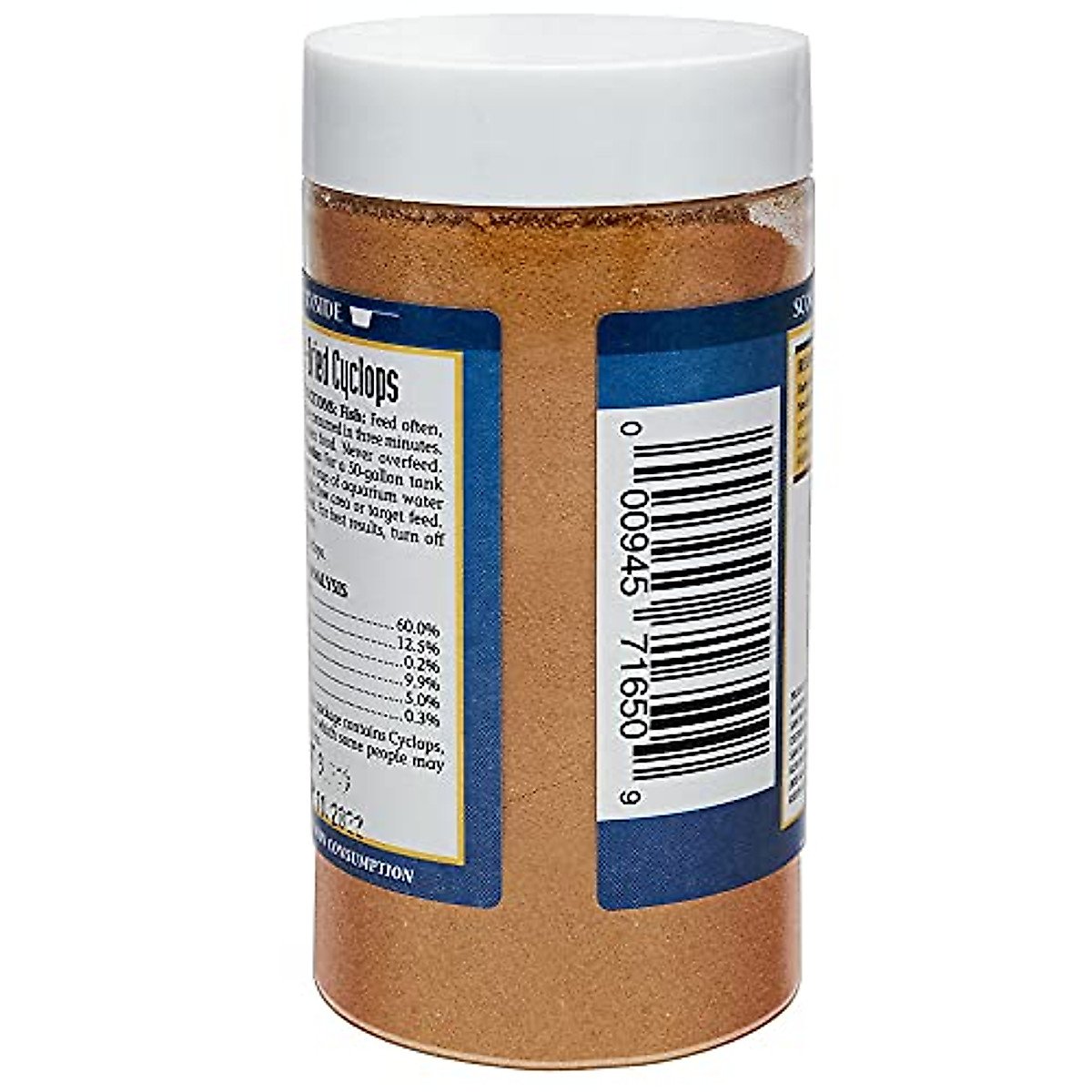 San Francisco Bay Brand Freeze-Dried Cyclops 0.64-Ounces (18-Grams) Jar, with Feeding Scoop