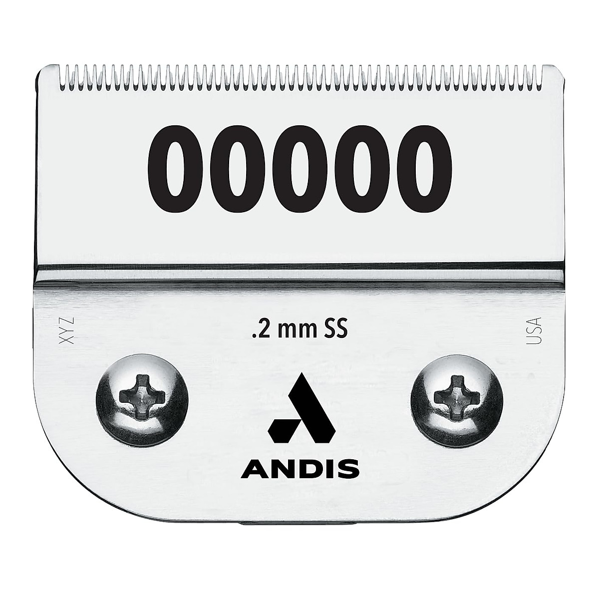 Andis – 64740, Ultra Edge Detachable Clipper Blade – Infused with Carbon Steel, Extends Edge Life, Deep Cutting of Bulky Hairs with Closed Cutting Technique – 25-Inch Cut Length, Chrome