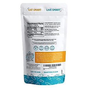 SMART FOR LIFE Potassium Magnesium Supplement – High Absorption Magnesium Complex – 90 Vegan Capsules - Magnesium and Potassium Supplement for Vascular Health, Magnesium for Leg Cramps and Sleep 90 ct