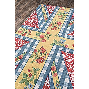 Madcap Cottage Summer Garden Think of England Area Rug, 5' X 8', Multi