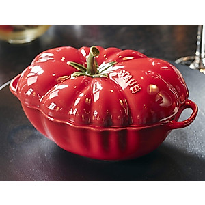 Staub Tomato Casserole 40511-855-0 Enamelled Surface Ceramic