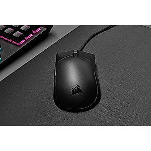 Corsair Sabre PRO Champion Series Gaming Mouse - Ergonomic Shape for Esports and Competitive Play - Ultra-Lightweight 69g - Flexible Paracord Cable QUICKSTRIKE Buttons with Zero Gap