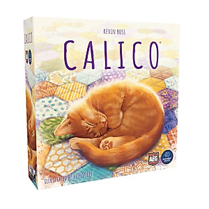 AEG & Flatout Games | Calico - Award Winning Board Game for the Whole Family | From the Creators of Cascadia | Easy to Learn | Quick to Play | Make Quilts and Attract Cats! | Ages 10 and up