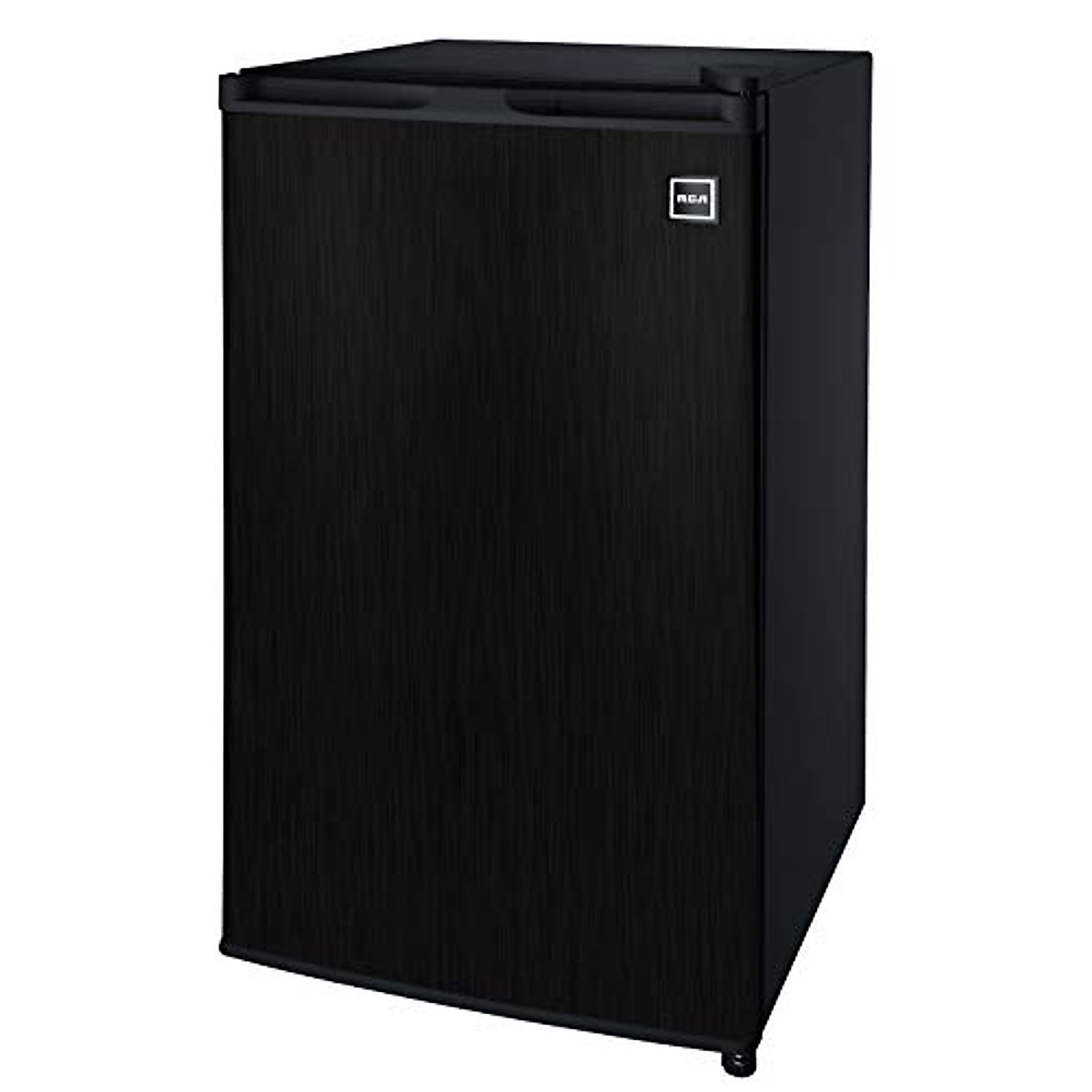 RCA RFR335, 3.2 Cu Ft Compact Design Mini Fridge with Freezer, Black Stainless