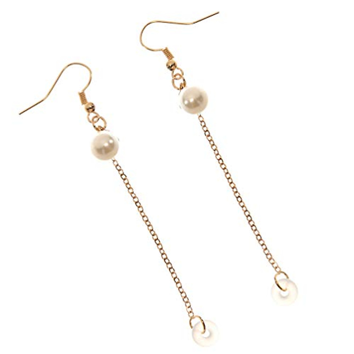 Hemobllo Anti-Lost Wireless Earphone Strap with Connector Wirreless Earphone Drop Earrings Jewelry Accessories Compatible for AirPods Women