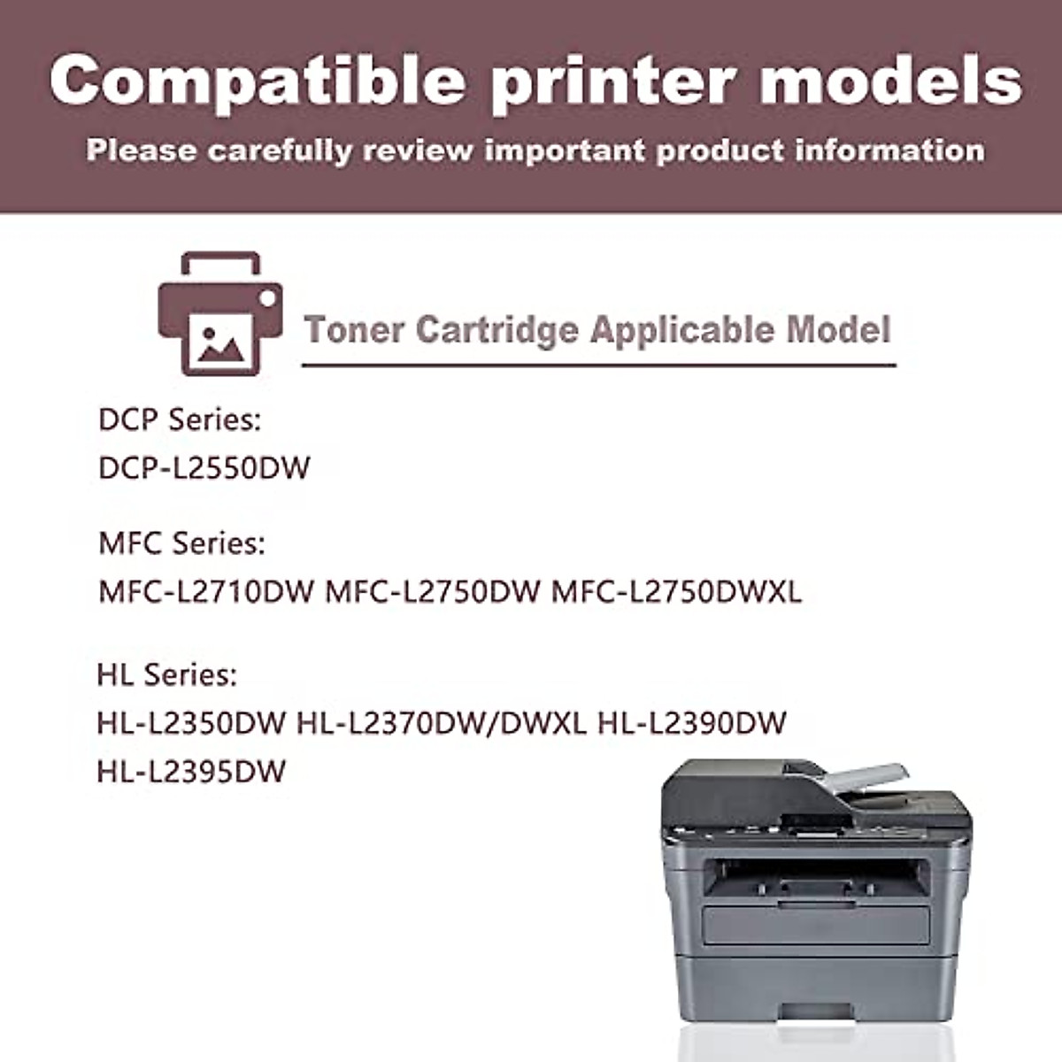 HIYOTA Twin Pack TN-730 Black Toner Cartridge Replacement for Brother TN730 TN 730 Black Toner Cartridge to use with MFC-L2710DW HL-L2350DW HL-L2370DW/DWXL MFC-L2750DWXL DCP-L2550DW Printer