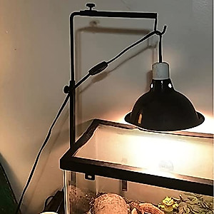 Insfashble Adjustable Heat Lamp Holder Black