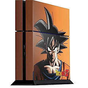 Skinit Decal Gaming Skin Compatible with PS4 Console - Officially Licensed Dragon Ball Z Goku Portrait Design
