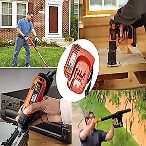 ANOPIW BDFC240 9.6V-24V Battery Charger Compatible with Black & Decker 24V 18V 14.4V 12V 9.6V Firestorm Battery HPB18-OPE HPB18 HPB14 HPB12 HPB96 HPB24 244760-00 A1718 FS180BX FS18C FS18FL FSB18