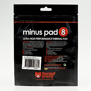 Thermal Grizzly Minus Pad (30 x 30 x 1,5 mm, Minus Pad 8)