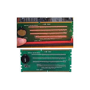 VBESTLIFE PC Desktop Mainboard Board DDR 2/DDR 3 RAM Memory Slot Tester Card with LED Light