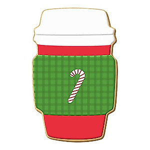 Foose Latte Cup Cookie Cutter 4 Inch –Tin Plated Steel Cookie Cutters – Latte Cup Cookie Mold