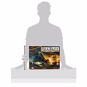 SeaFall Board Game - Legacy Game of Exploration and Adventure! Strategy Game for Kids & Adults, Ages 14+, 3-5 Players, 90-120 Min Playtime, Made by Plaid Hat Games
