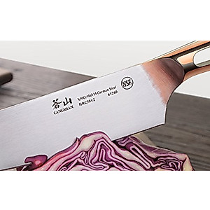 Cangshan N1 Series 61871 German Steel Forged 2-Piece Starter Knife Set, Copper Plated Handle