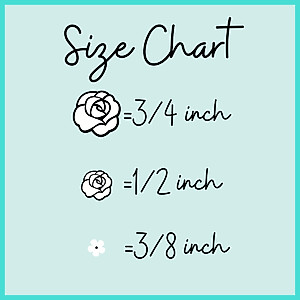 30 Azul Bloom Icing Flowers | Small Edible Flowers| Edible Roses| Blue Roses| White Icing Flowers | Sprinkles | Royal Icing Flowers | Blue Flowers | Blue Sprinkles | Simply Sucré