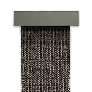 SmartCat Ultimate Scratching Post – Gray, Large 32 Inch Tower - Sisal Fiber, Simple Design - For All Cats