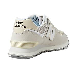 New Balance Unisex 574 V2 Familiar Ground Sneaker, White/Grey, 11 US Men
