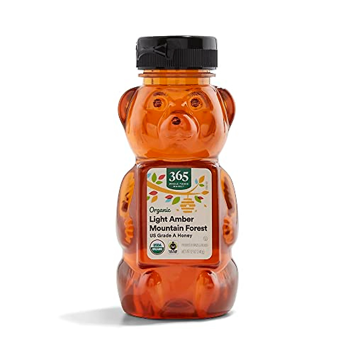 365 by Whole Foods Market, Organic Light Amber Mountain Forest Honey, 12 Ounce