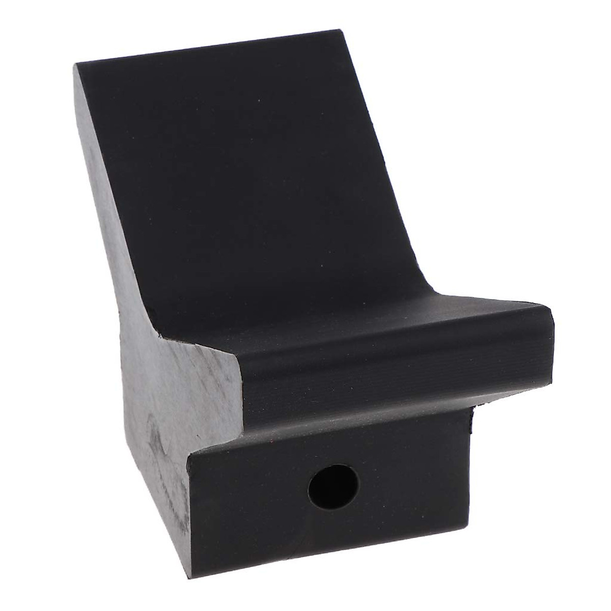 Baosity Boat Trailer Engineering Bow 7inch with 14mm Hole Black Rubber