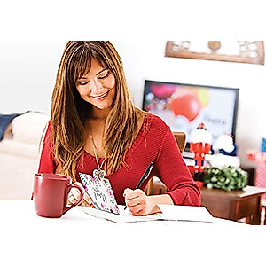 Thank You Cards with Envelopes (100 Pack), 4 Cover Designs, Blank Inside, by Better Office Products, All Occasions, Baby Showers, Graduation, and Weddings, Floral Collection, 100 Pack