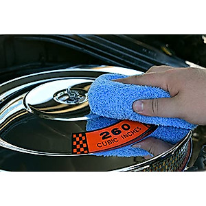 The Rag Company - Ultra Premium Korean Eagle Microfiber Detailing Applicator Sponge - Versatile Detailing Tool, Extra Absorbent, Able to Withstand Numerous Uses, 3in x 5in, Blue (2-Pack)
