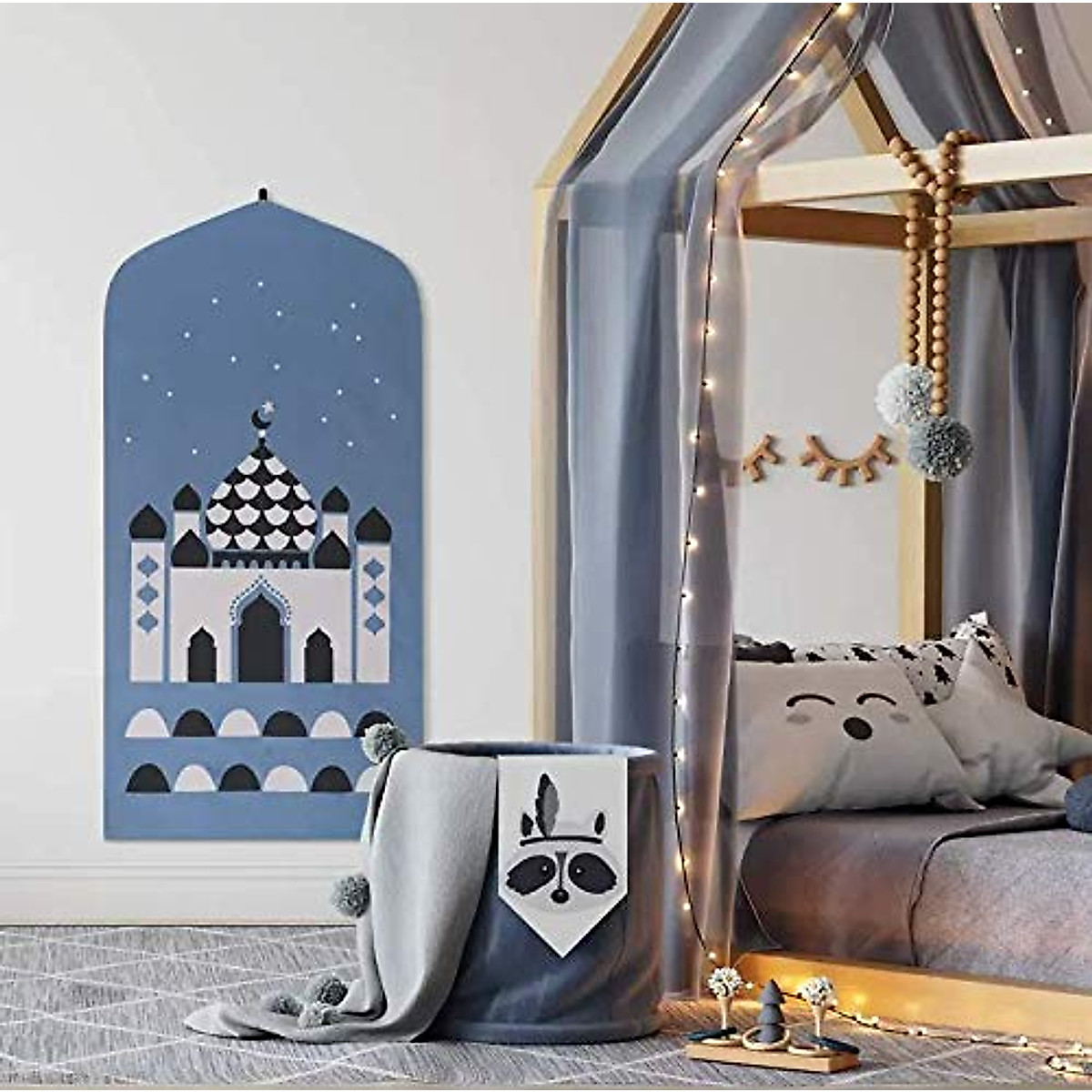 My First Prayer Mat | Kids Prayer Mat (Blue)