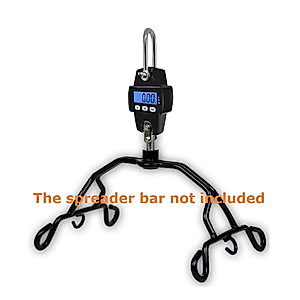 SIKE Hydraulic Home Patient Lift Economic Scale with Stainless Steel Universal Connecting Link Kit, Please Note The Spreader bar not Included