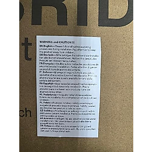 WINSOON Sliding Barn Door Hardware Kit 5/6/8/10/12/13/15/16FT Single Wood Door Closet Track Roller Set Straight Design Black (5FT Single Door Kit)