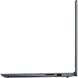 Lenovo Newest IdeaPad 1 Laptop, 14" HD Display, Intel Celeron N4020, 4GB DDR4 RAM, 128GB Space(64GB eMMC+64GB Card), 1-Year Office 365, Webcam, HDMI, WiFi 6, Bluetooth, Windows 11S, Grey, JVQ MP