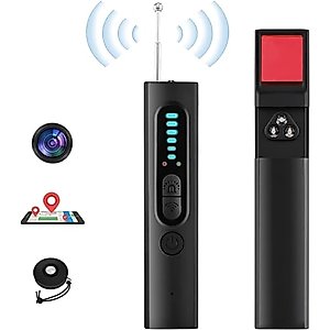 BTFDREEM RF Wireless Signal Scanner for Home Office Travel， Even if it is Used continuously for 4 Hours,Built-in 400 mAh Rechargeable Lithium Battery,