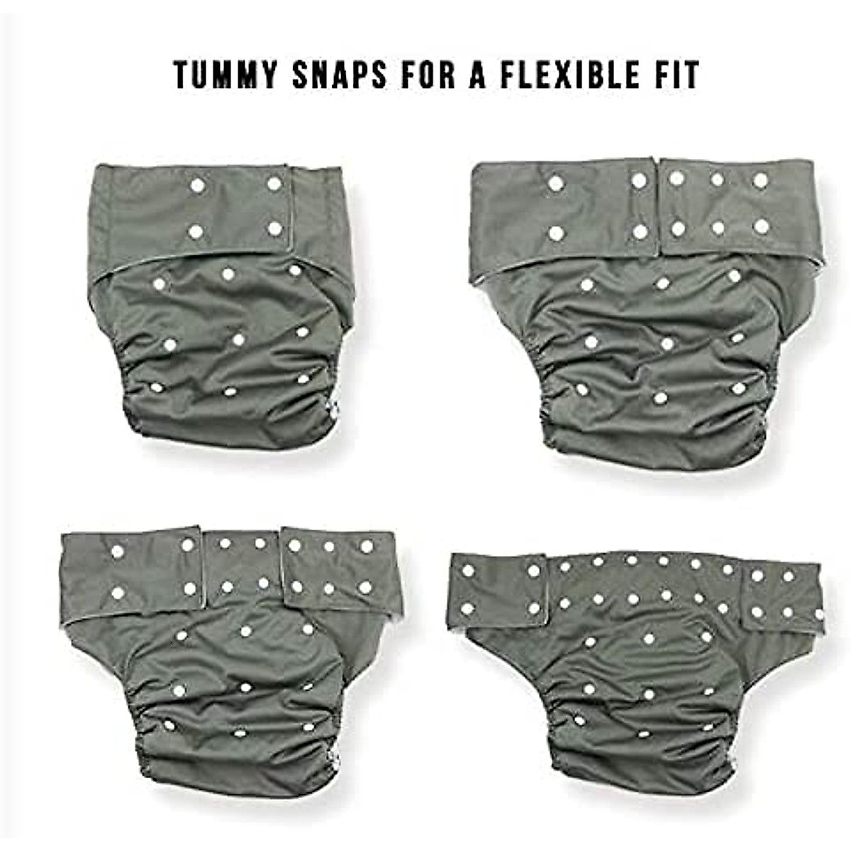 Kawaii Adult Reusable Cloth Diaper, Large Adult Nappy with 1 Super Absorbent Diaper Insert, Waterproof Adjustable Incontinence Leakproof Protective Underwear - Peaches