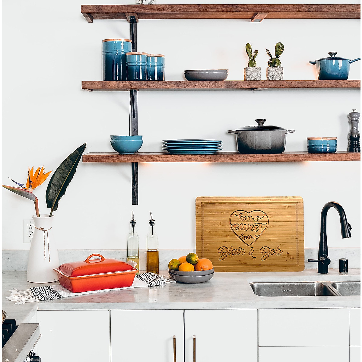 Personalized Home Sweet Home Cutting Board for Couples, Housewarming Gift, New Home Gift, Wedding and Anniversary Present, Names Special Home Gift, Special for Husband and Wife Gift, Different Designs