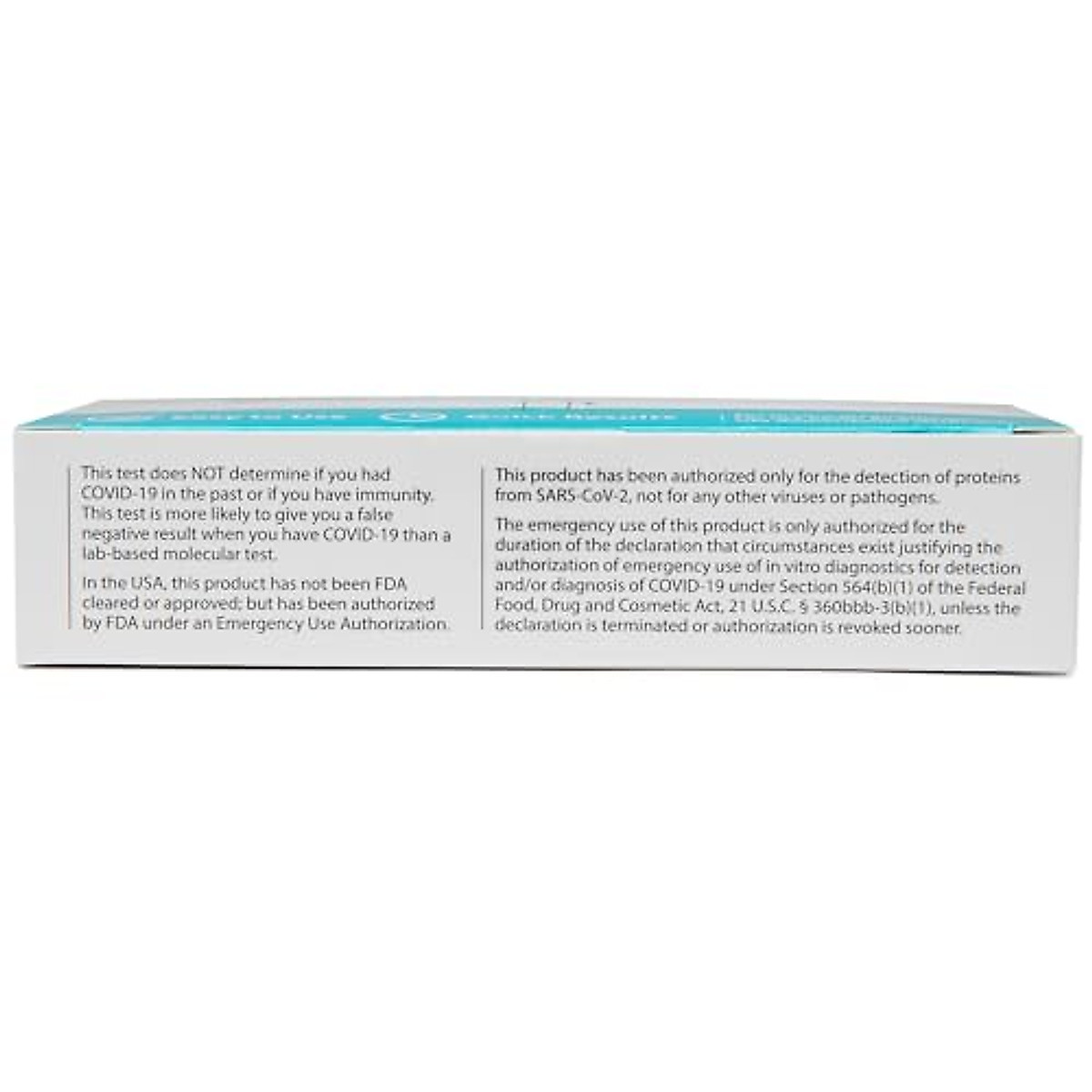 Flowflex COVID-19 Antigen Home Test kit, 1 Pack, 1 Tests Total. FDA EUA Authorized OTC at-Home Self-Test, Non-invasive Nasal Swab, Easy to Use and No Discomfort, Results in 15 Minutes