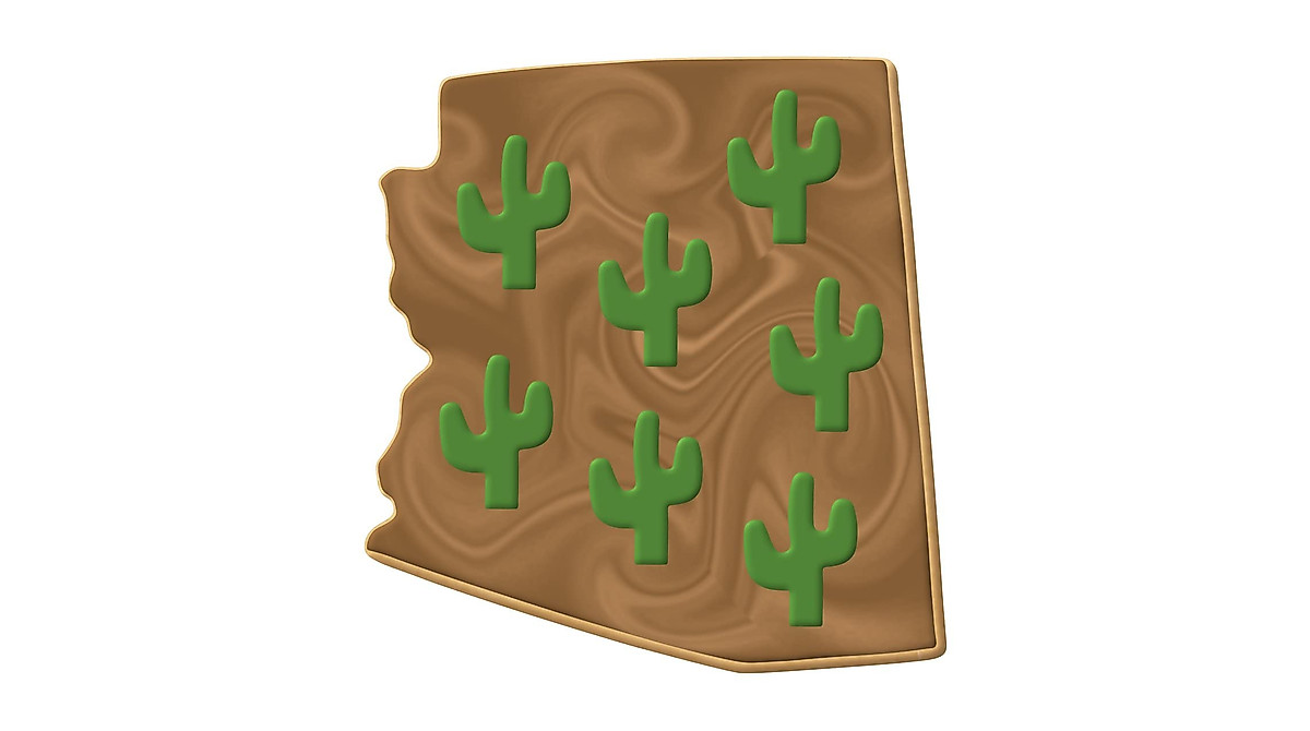 Arizona State Cookie Cutter - 3.5 Inch Steel Cookie Cutter for Baking ...