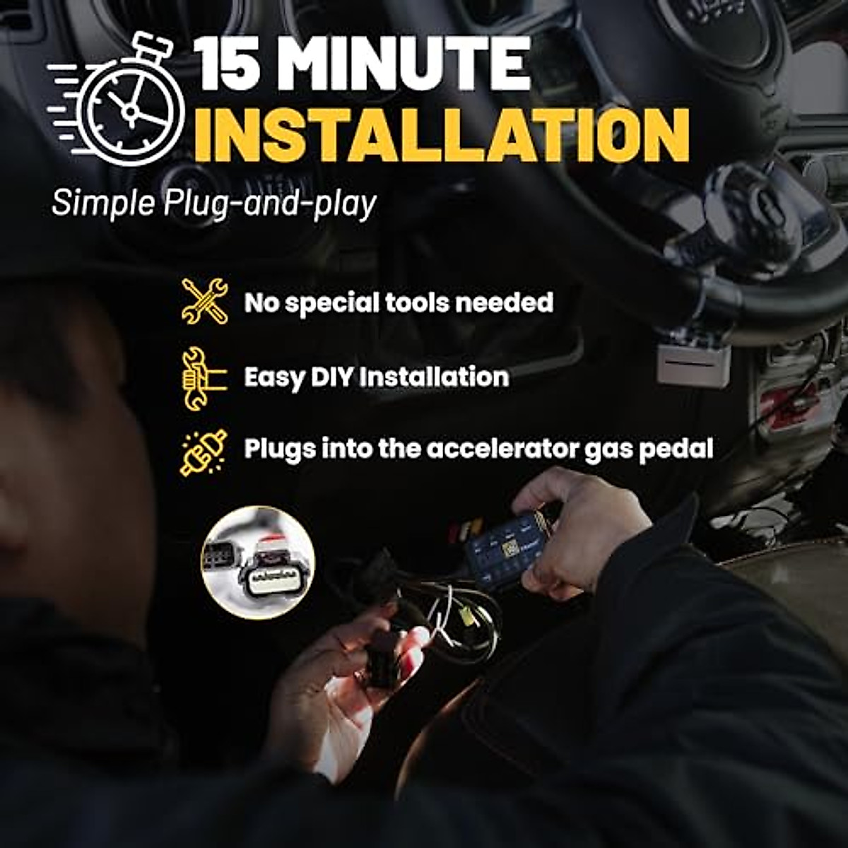 PEDAL COMMANDER for Toyota Tacoma (2005-2023) Throttle Response Controller - Fits: (2nd,3rd Gen) SR, SR5, TRD Sport, TRD Off-Road, Limited, TRD Pro (2.7L 3.5L 4.0L) Tacoma Accessories - PC38