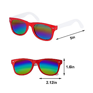 Yymobt Favor Sunglasses Gifts Packs Sunglasses, 12 pack Easter Halloween Party Sunglasses Classroom Graduation Birthday Supplies for Celebration