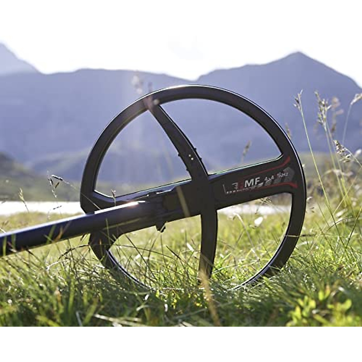 XP Metal Detectors 11” FMF Coil Compatible with Deus II Metal Detector - Fast and Simultaneous Multi Frequency Coil from 4 to 45 kHz - with Coil Cover & Lower Stem
