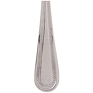 Winco 12-Piece Dots Salad Fork Set, 18-0 Stainless Steel, Silver