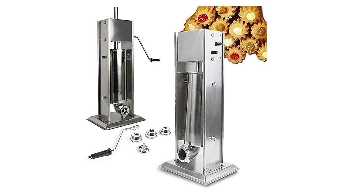 Premium Commercial Churro Maker - 5L Capacity & 4 Nozzles