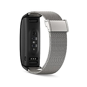 All-New, Made for Amazon Halo View accessory band - Milanese - Centered Silver