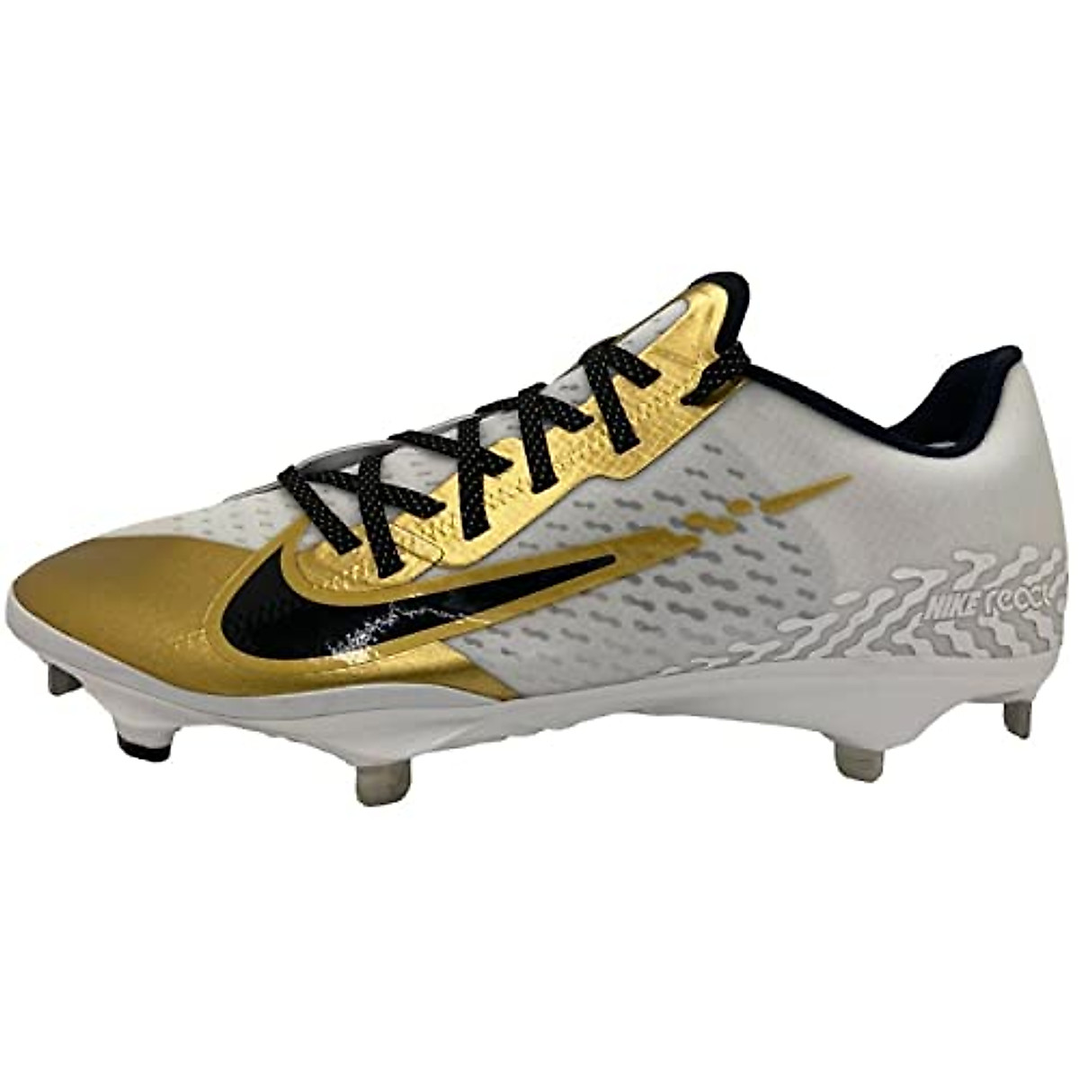React Vapor Ultrafly Elite 4 White/Metallic Gold - Black (Size 12)