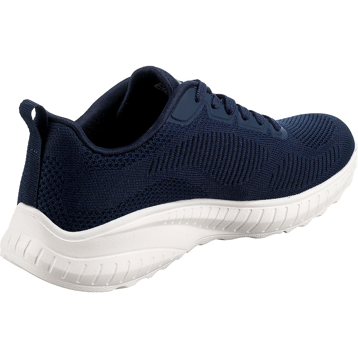 Skechers Women's Bobs Squad Chaos – Face Off Sneaker, Navy, 5 Wide