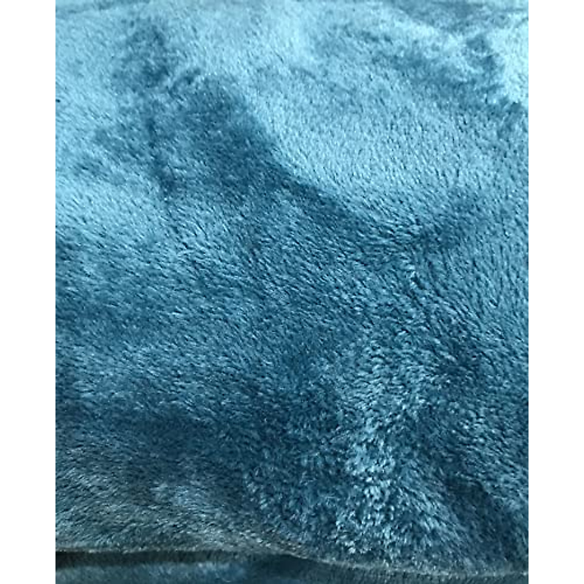 Home Must Haves Turquoise Blue Ultra Soft Plush Warm Cozy Lightweight Fleece Microfiber King Size Bed Throw Blanket, Teal Flannel