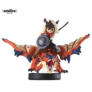amiibo One-Eyed Rathalos and Rider (Male) - Moster Hunter Stories