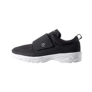 Silvert's Adaptive Clothing & Footwear Women’s Ultra Comfort Flex Neoprene Extra Wide Shoes for Seniors Black