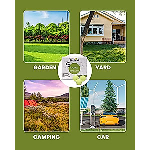 Snake Repellent for Yard Powerful, Snake Away Repellent for Outdoors Pet Safe, 10 Pack Moth Balls Snake Repellent for Copperhead, Waterproof & Sun-Proof All Natural Snake Repellent Safe for Dogs