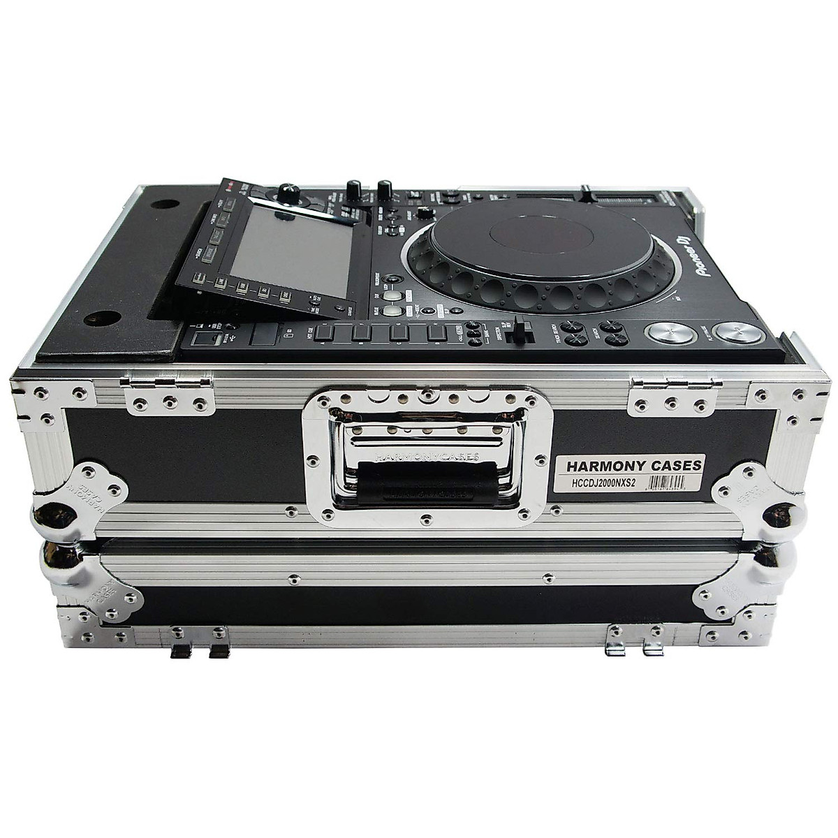 Harmony Audio Cases HCCDJ2000NXS2 Flight CD Player Custom Case - Compatible With Pioneer CDJ-2000 - Case Only