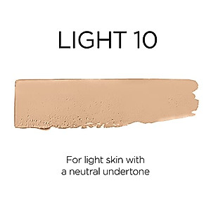 L'Oreal Paris Age Perfect 4-in-1 Tinted Face Balm Foundation with Firming Serum, Light 10, 0.61 Ounce