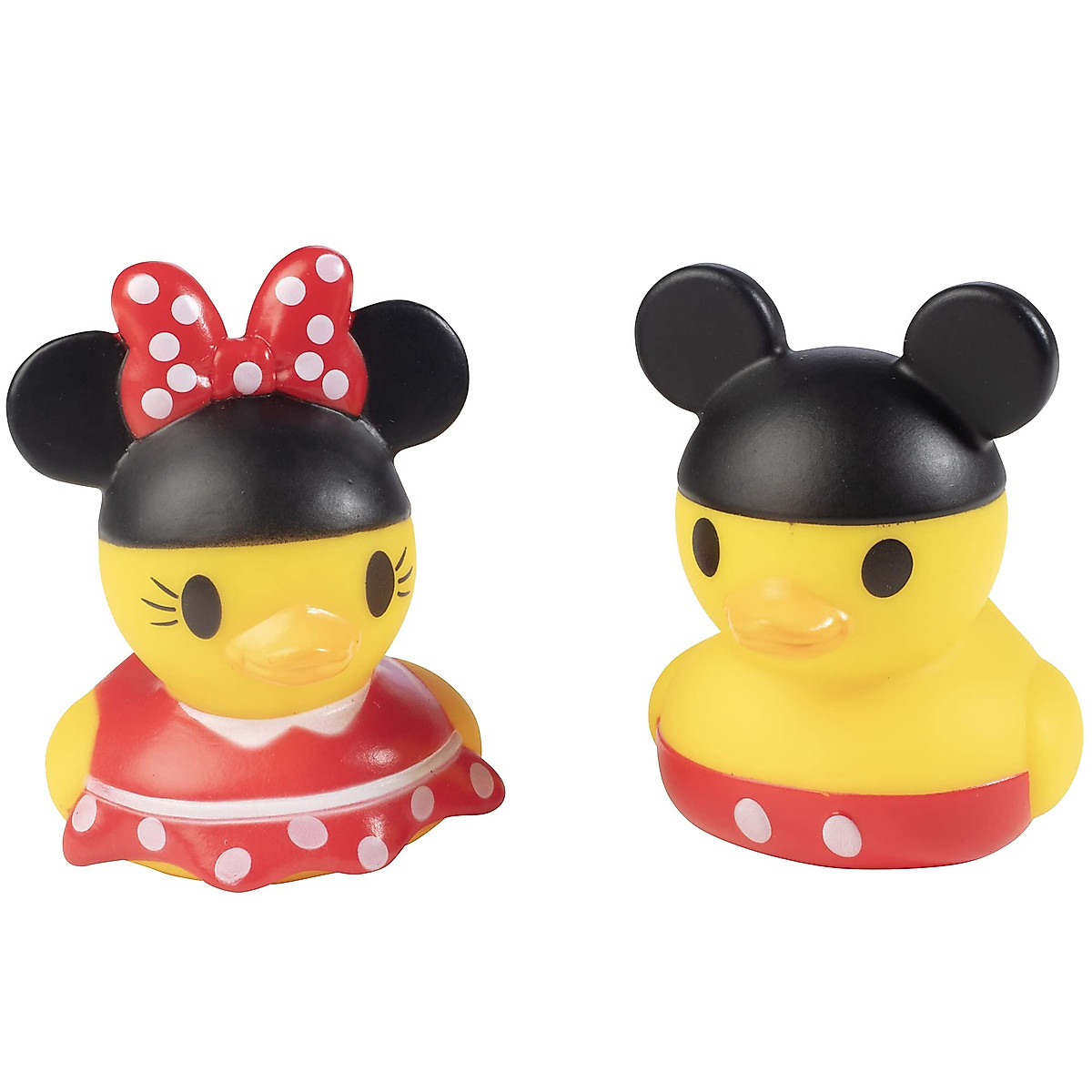 Disney Duckz Rubber Duckies - Mickey, Minnie, Elsa, Ariel and More - 10 Different Duck Characters - Great Easter Gift & Bath Toy for Kids - Ages 3+