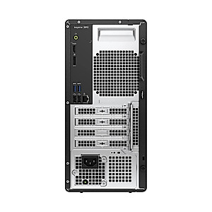 Dell Inspiron 3910 Desktop, 12th Gen Intel Core i5-12400 Processor, 16GB DDR4 RAM, 512GB SSD, HDMI, DP, DVD-RW, Bluetooth, Wired Keyboard&Mouse, Wi-Fi 6, Windows 11 Home, Black 16GB 512GB PCIe SSD